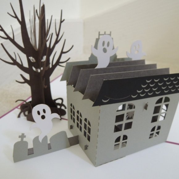 Lovepop | Party Supplies | Lovepop Haunted House Pop Up Card 3d Scary ...